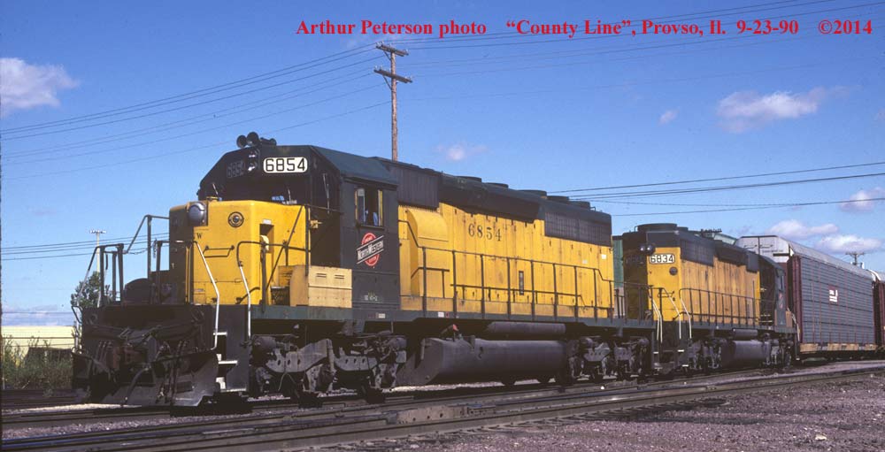 BPE-111 74609-39 3-1974 SD40-2 excellent condition / faded paint (Sold) (plate comes with slide ...